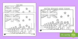 NRL Colouring Pages | Rugby Players | Primary Resource
