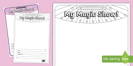 Design a Magic Wand Worksheet (teacher made) - Twinkl