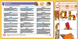 EYFS Autumn Planning and Continuous Provision Pack (Age 2-4)