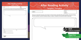 After Reading Analysis (teacher made) - Twinkl