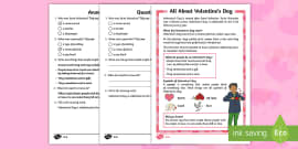 Valentine's Day Differentiated Heart Word Search
