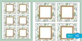 Editable Leaf Labels, Leaf Labels, Leaf Tags (teacher made)