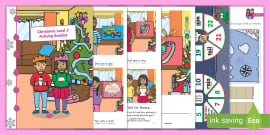 Phase 3 Christmas Phonics Advent Calendar PowerPoint