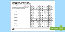 Table Tennis Equipment Word Search (teacher made) - Twinkl