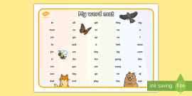 KS1 Word Mat — Primary Resources (teacher made) - Twinkl