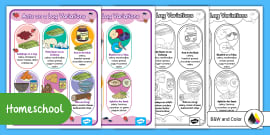 Summer Camp Scrapbook Cutouts (teacher made) - Twinkl