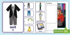 History of Clothes Timeline (teacher made)