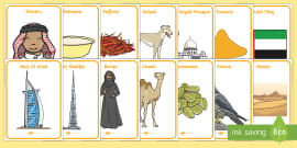 UAE National Day Word Search