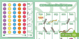 Phase 4 CVCC/CCVC Word Building Activity (teacher made)
