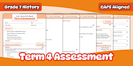 Grade 7 - English First Additional Language - Writing Assessment (CAPS