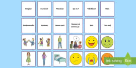 French Greetings Worksheet / Worksheet (teacher made)