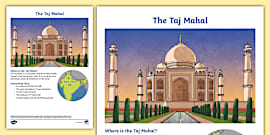 Taj Mahal History Sequencing Activity