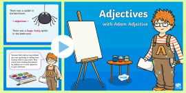 Adjectives PowerPoint Game | Adjective Examples