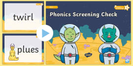 Phase 5 Phonics | Alien Words: Year 1 Interactive PowerPoint
