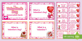 FREE! - ESL St. Valentine's Day Pack (teacher made) - Twinkl