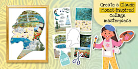 KS1 Monet Art Activity - Art and Craft