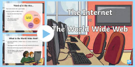 Internet Activity Worksheet Cloze Sentences | Twinkl