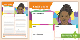 Sonia Boyce Fact File - Twinkl - KS2 (teacher made) - Twinkl