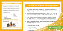 Consequences Activity Pack (Teacher-Made)