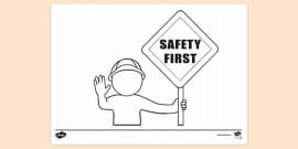 Internet Safety Colouring Pages | Printable | Twinkl