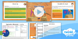 What is Vaulting in Gymnastics? - School Gymnastics - Twinkl