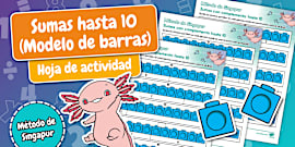 Hoja de actividad: Sumas hasta 20