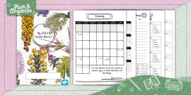 FREE! - Teacher Planner | 2022-2023 (teacher made) - Twinkl
