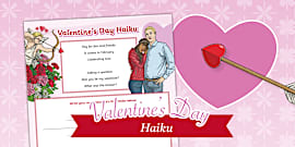 Valentine's Day Rhyming Words Activity Sheet
