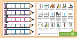 EYFS Reading Target Pencils | Reception Literacy
