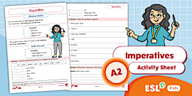 Imperative Verbs Activity Pack - Master the Imperative Mood