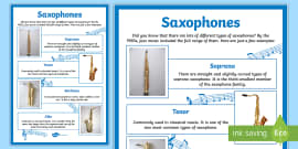 FREE! - Saxophone Page Border | Page Borders | Twinkl