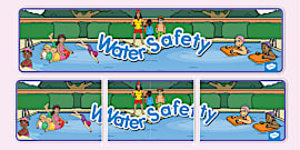 👉 Water Safety Posters (teacher made) - Twinkl