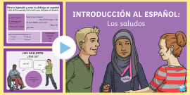 Spanish Greetings PowerPoint | Twinkl Resources USA