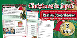 Hiragana and Katakana Christmas Words Matching Activity