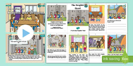 'gn' and 'kn' Phoneme Spotter Story (teacher made)