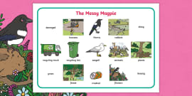 The Messy Magpie Natural and Man Made Sorting Worksheets