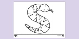 Spiral Snake Cutting Skills Activity (teacher made)