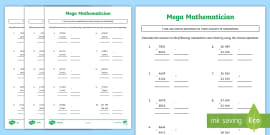 👉 White Rose Maths Compatible Year 5 Inverse Operations