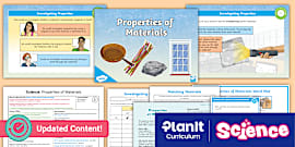 Everyday Materials: Testing Properties Year 1 Lesson Pack 4