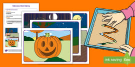 EYFS Autumn Mark-Making Reveal | Twinkl (teacher made)