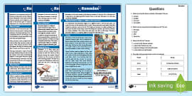 Ramadan Differentiated Comprehension Worksheets - Twinkl