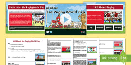 Rugby World Cup Wordsearch (teacher made) - Twinkl