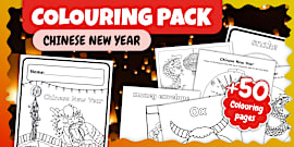 Chinese New Year Matching Pairs Game - Teaching Resource