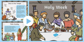 Holy Week Sequencing Activity (teacher made)