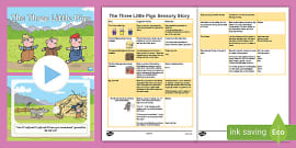 The Three Little Pigs Story Sequencing Cards (Teacher-Made)