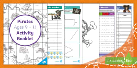 Pirate Mosaics Mental Math Activity (Lehrer gemacht)