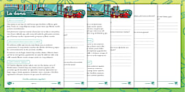 Comprensión lectora por niveles: Terremotos - Twinkl