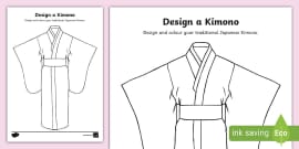 Design Your Own Kimono Activity (teacher made)