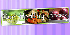 Healthy Snacks Display Poster English/Italian - Healthy Snacks Display ...