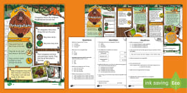 KS1 All About Monkeys Differentiated Reading Comprehension